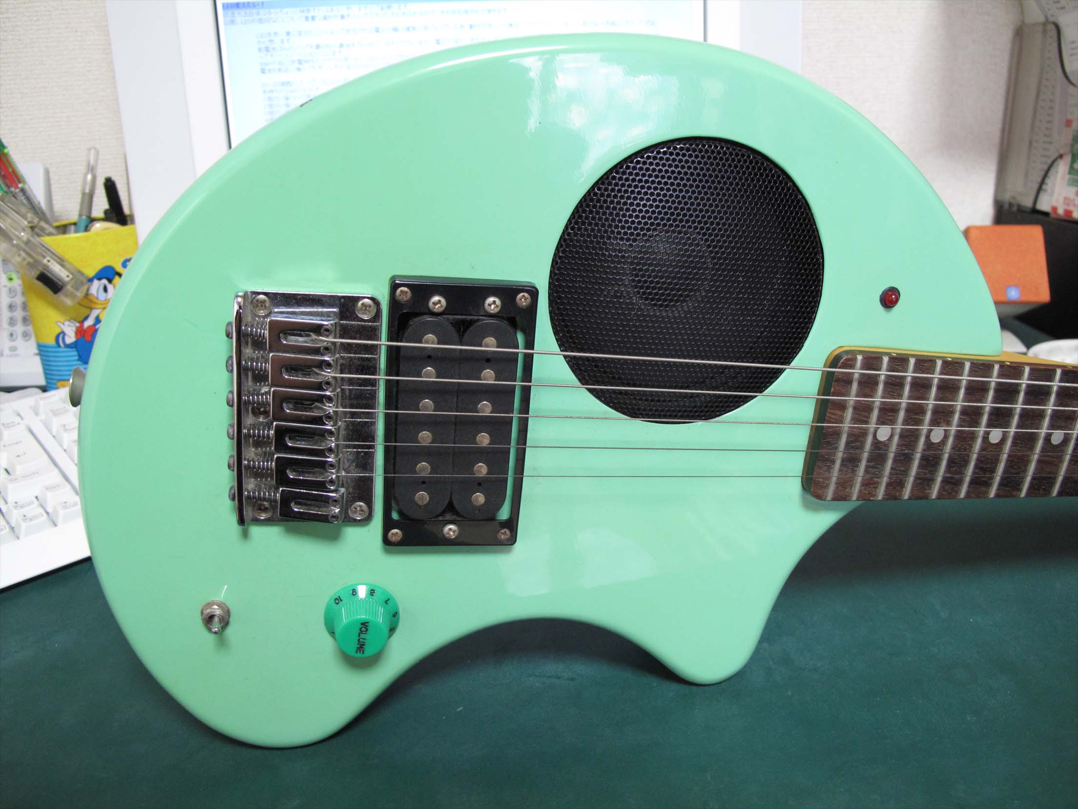 目ん玉入れ替えのZO-3: ZO-3改造～弄られるZO-3ギター～